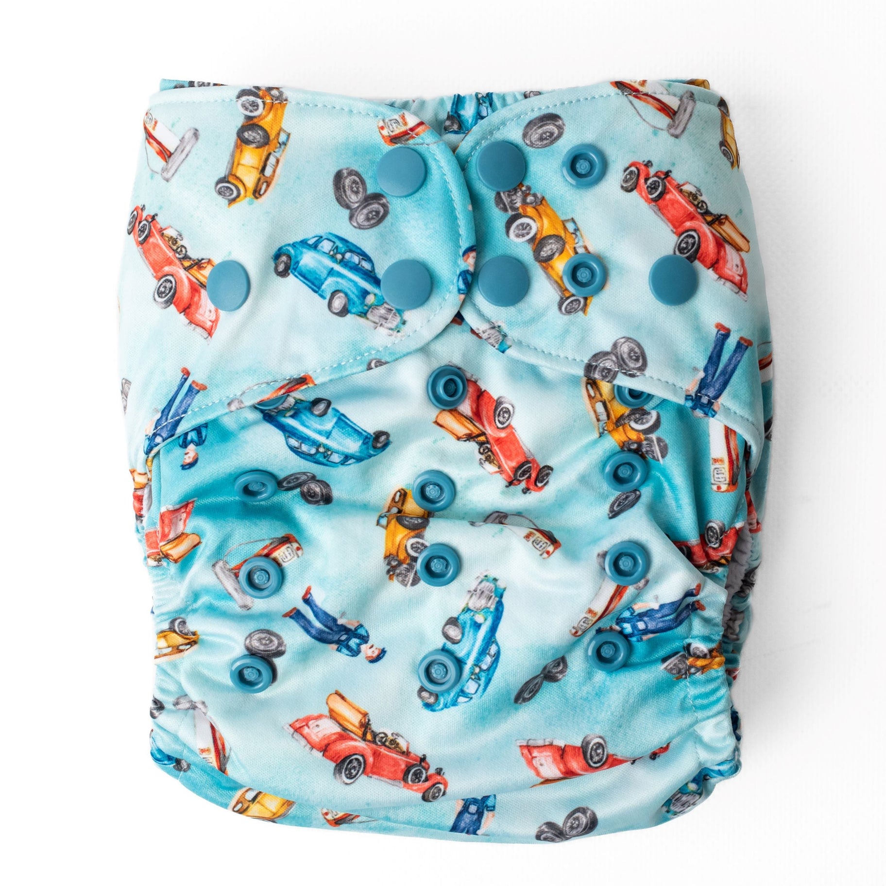 Classic Pocket Cloth Nappy | Vintage Cars