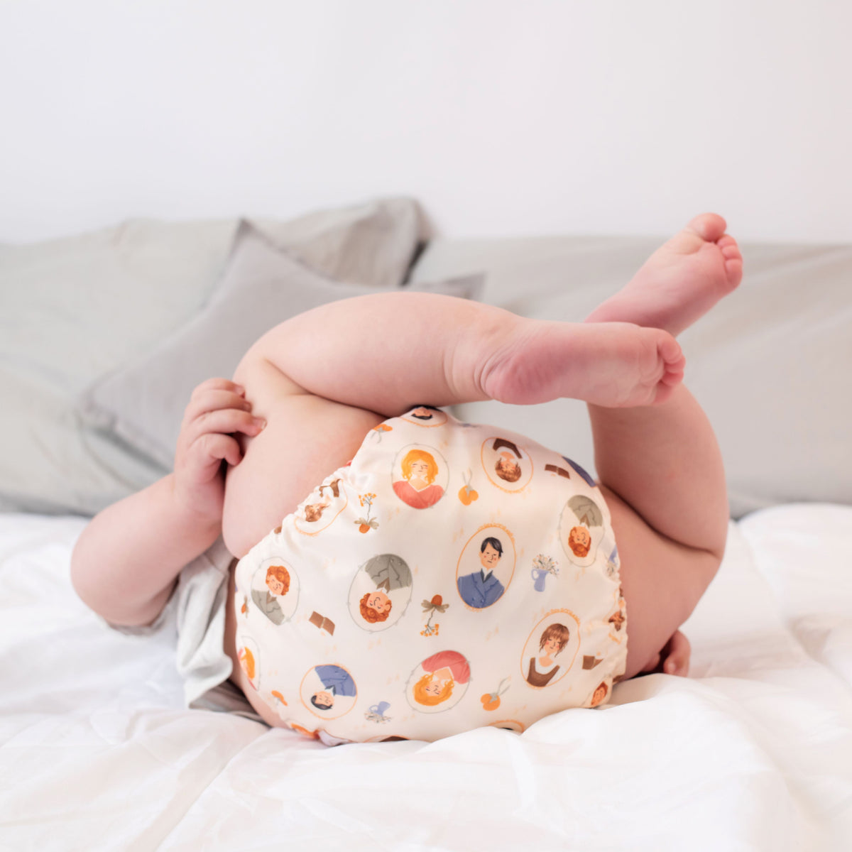 Ultimate Wipeable Snap-In Cloth Nappy | Pride & Prejudice