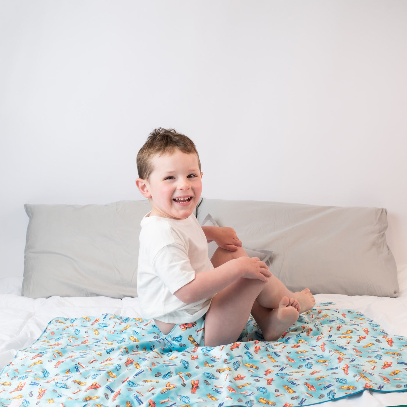 Wipe-Clean Baby Change and Play Mat | Vintage Cars