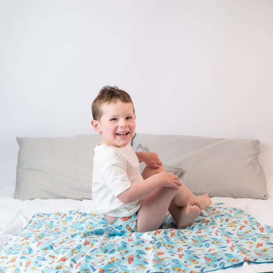 Wipe-Clean Baby Change and Play Mat | Vintage Cars